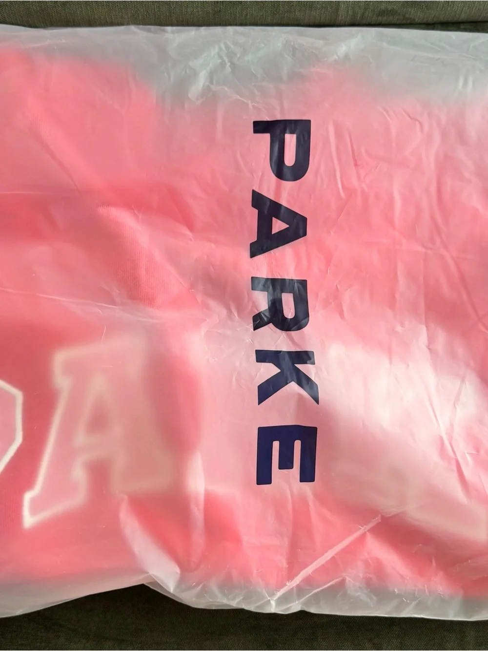 Parke | Sweaters | Flamingo Parke Varsity Mockneck | Poshmark